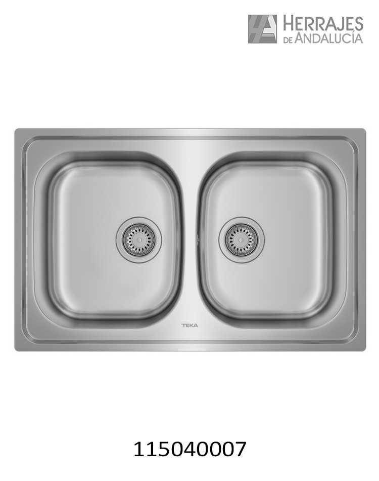 Fregadero Teka UNIVERSE 80 T-XP 2C 80cm
