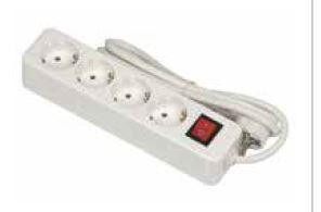 BASE MULTIPLE 4 TT CON INTERRUPTOR 1,5M MARCA YFER